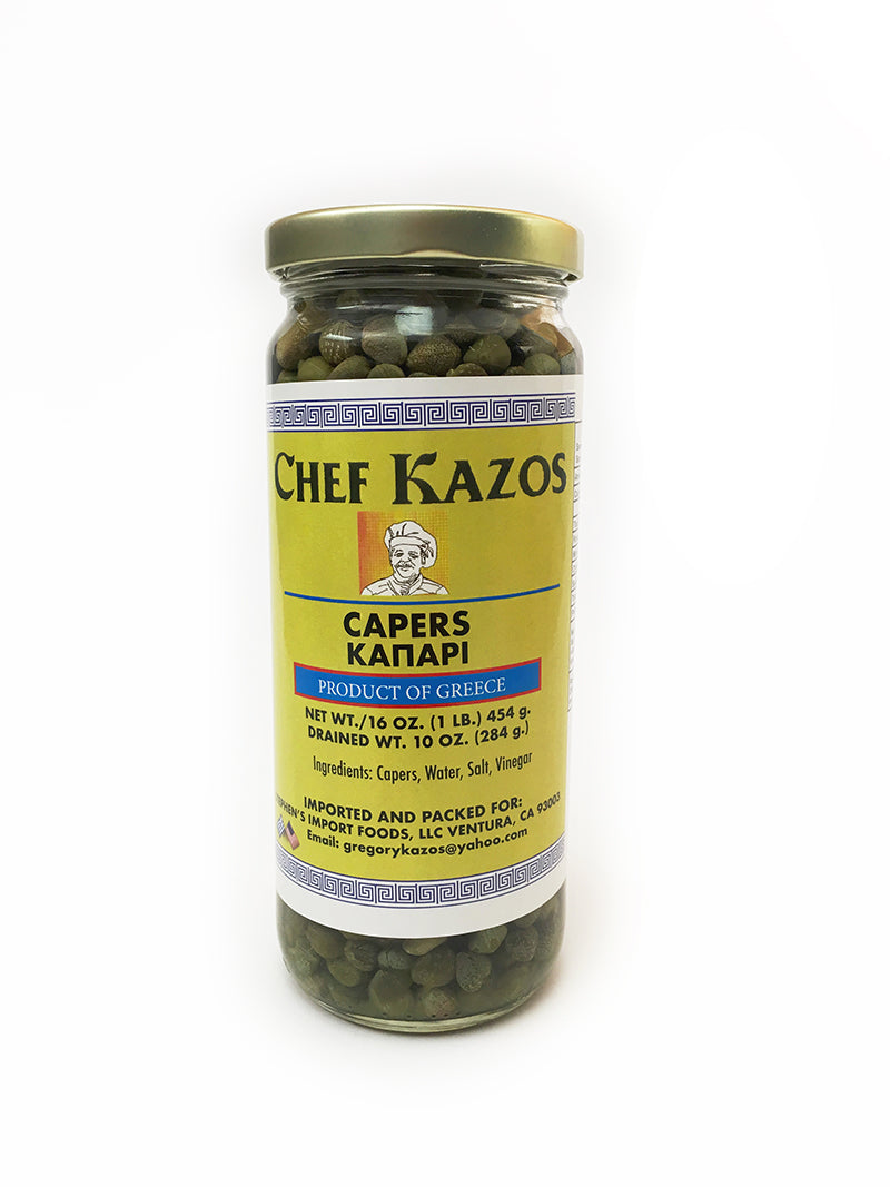Chef Kazos Capers – Stephen's Import Foods